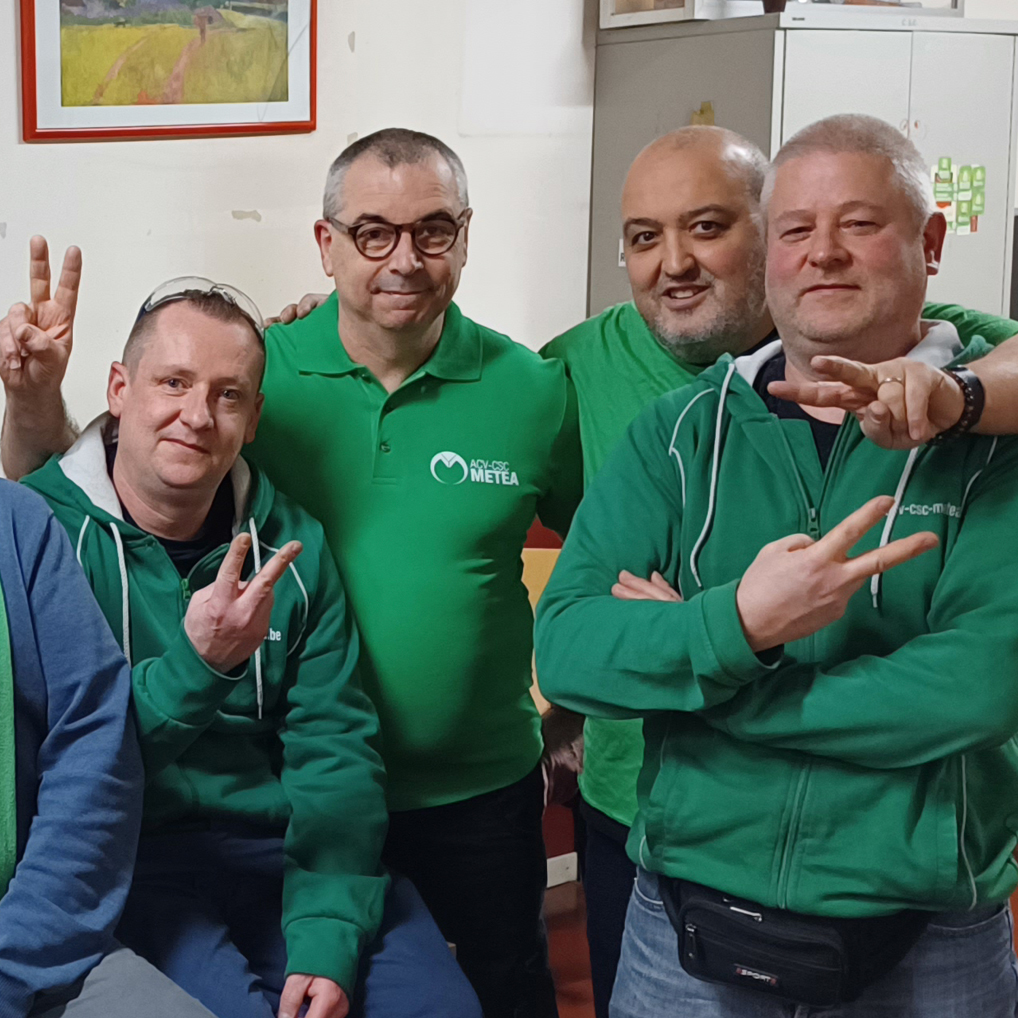 L'Info CSC | Équipe syndicale de Castingpar (Seneffe, Charleroi)