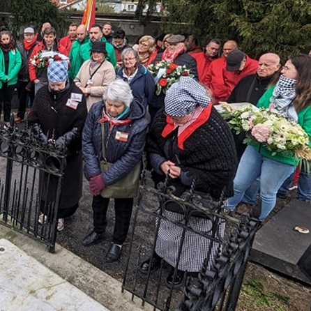 L'Info CSC | CHARLEROI Manifestation commémorative des grèves de Roux